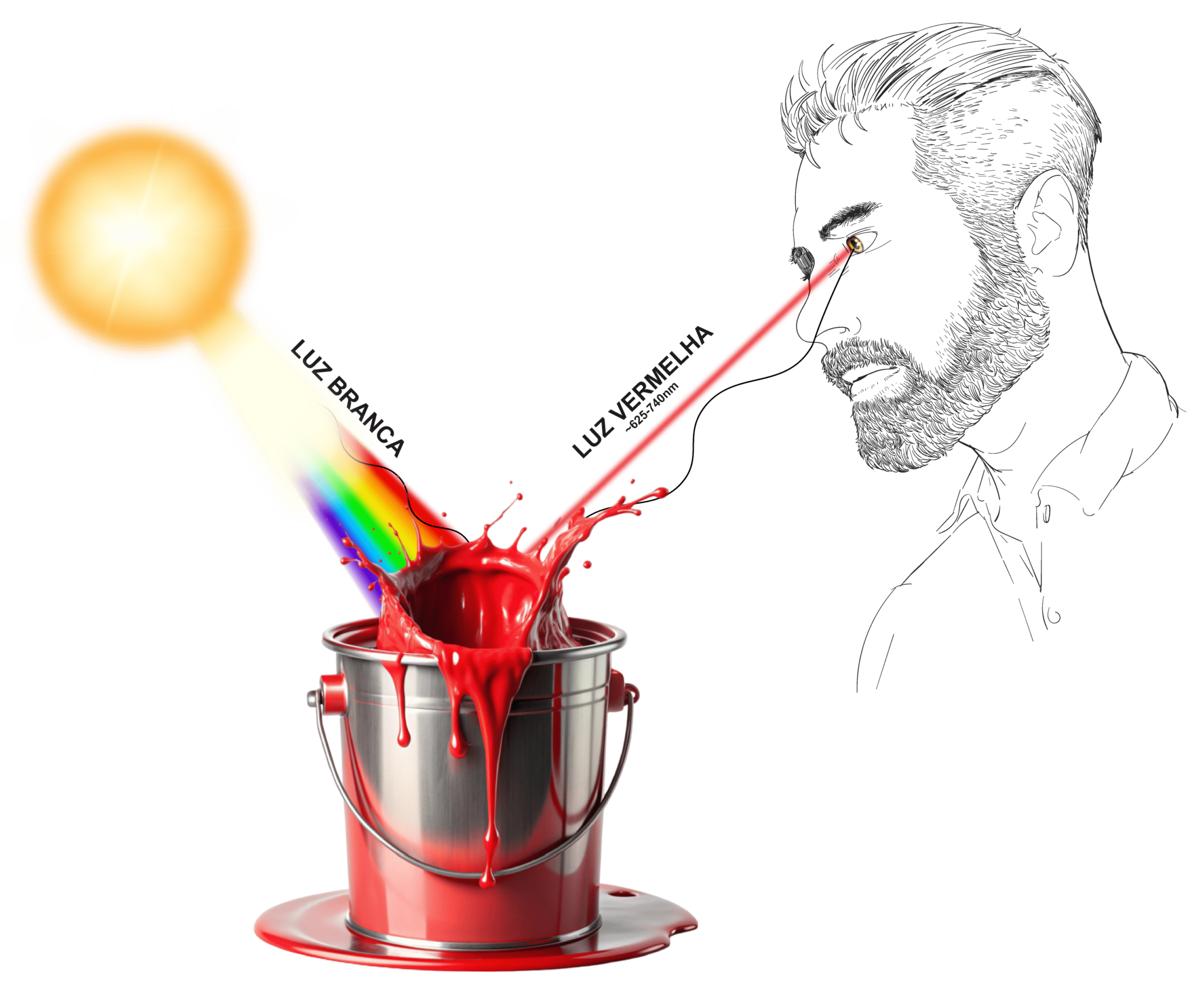 Cores do espectro visível - O que é a cor? | LabelColor